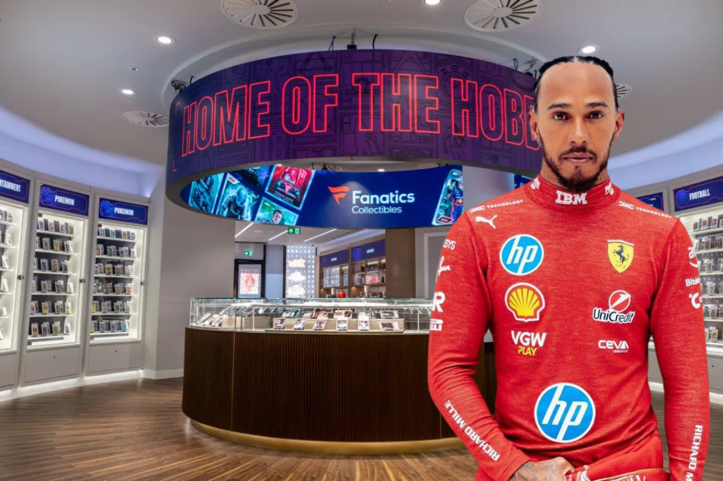 Lewis Hamilton to attend Fanatics’ new London flagship store opening